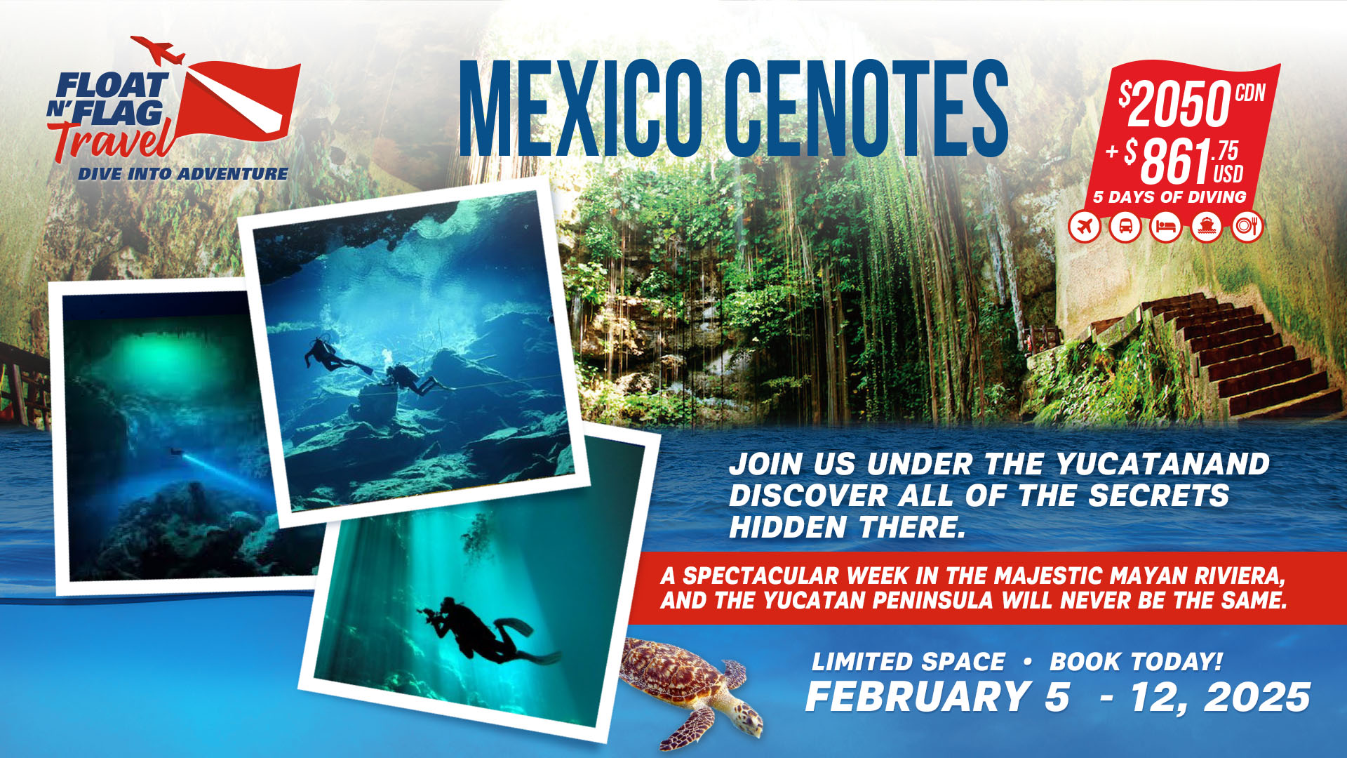 Group Trips - Float N' Flag Travel - Dive into Adventure